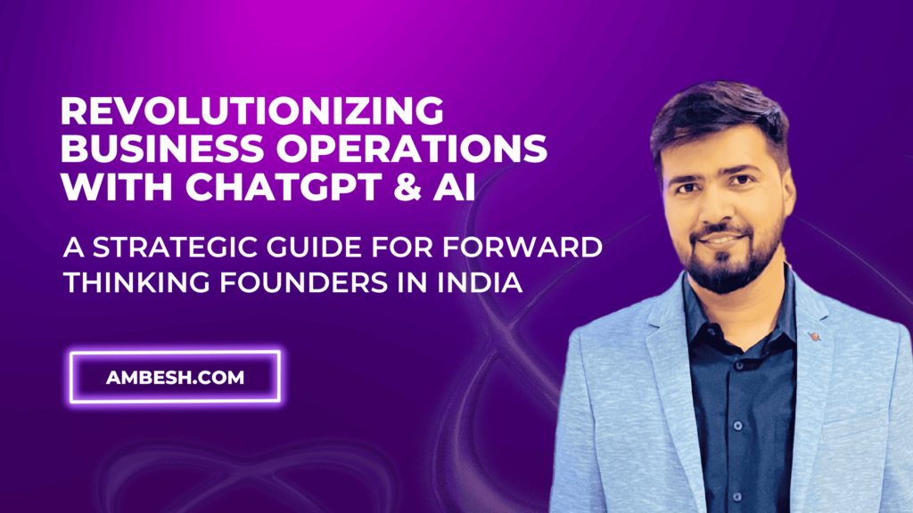 How ChatGPT Training is Revolutionizing Businesses by Ambesh Tiwari in